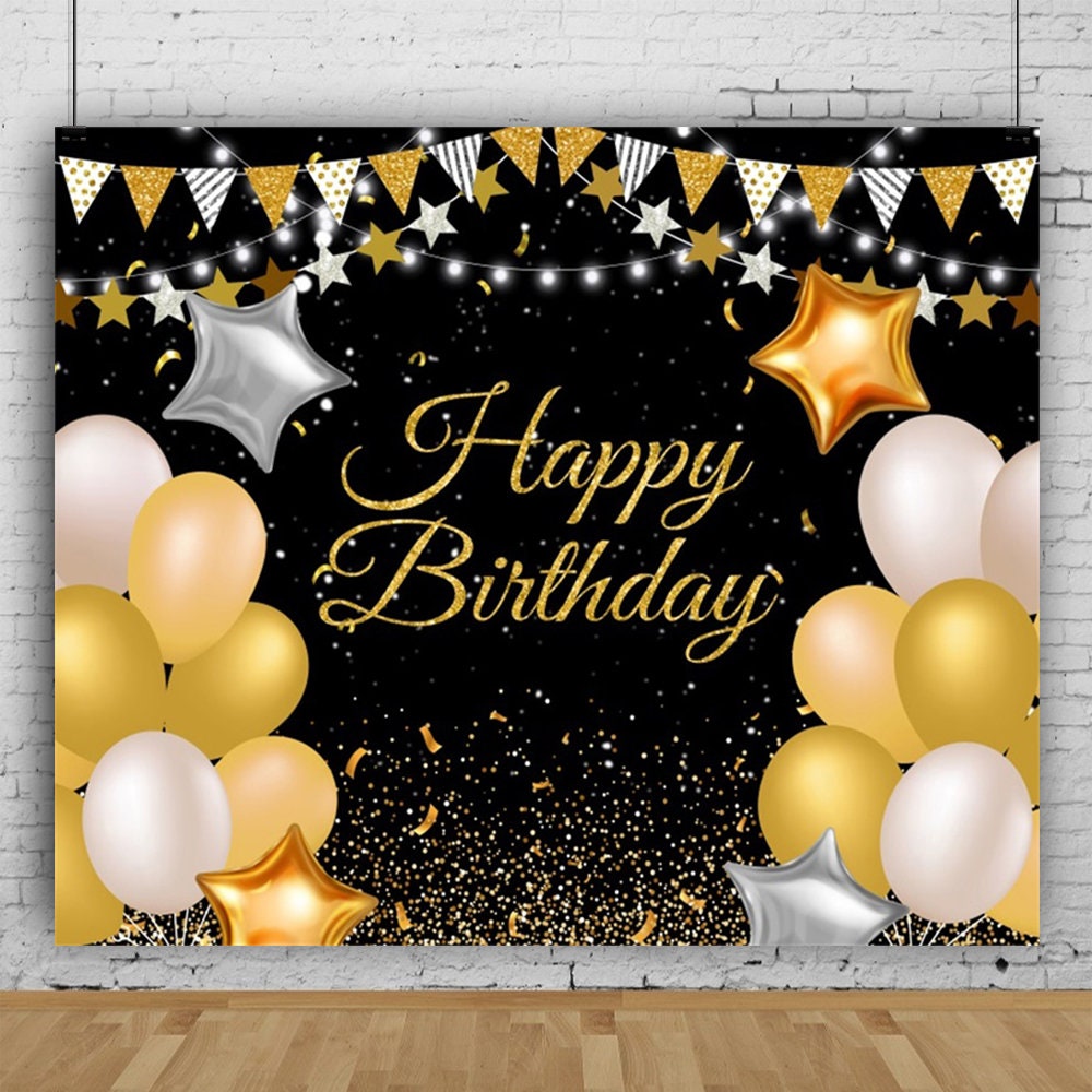 Happy Birthday Backdrop, Holiday Backdrops,photography Backdrops ...