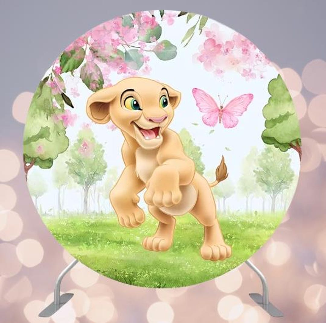 Nala Lion King Backdrop: Princess Birthday Party Photo Cover - Etsy