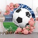 Soccer Football Round Backdrop: World Cup Party Decor - Etsy