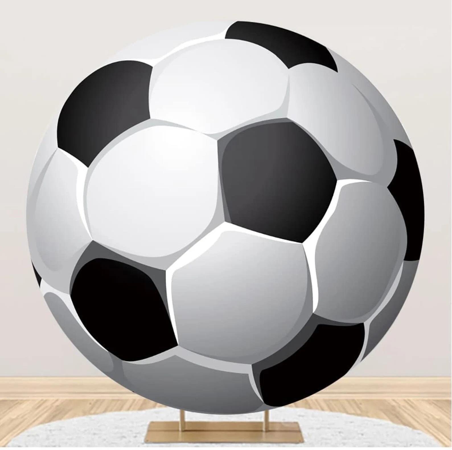 Soccer Football Round Backdrop: World Cup Party Decor - Etsy