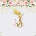 Mermail Wedding Wall, Sea-maid Backdrop, Flower Photograph, Background ...
