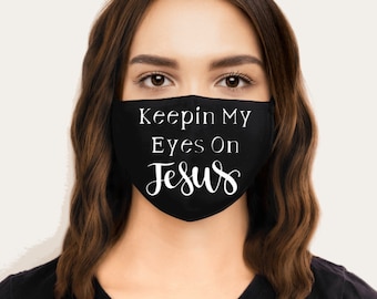 Jesus Face Mask - Etsy