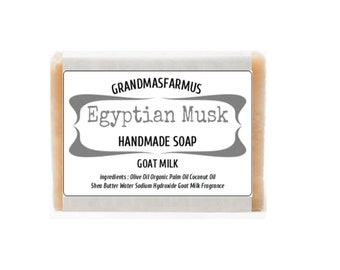 Egyptian Musk Bar Soap - Etsy