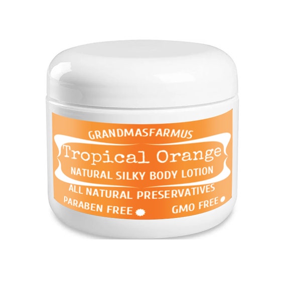 Tropical Orange Moisturizing Hand and Body Lotion All Natural - Etsy