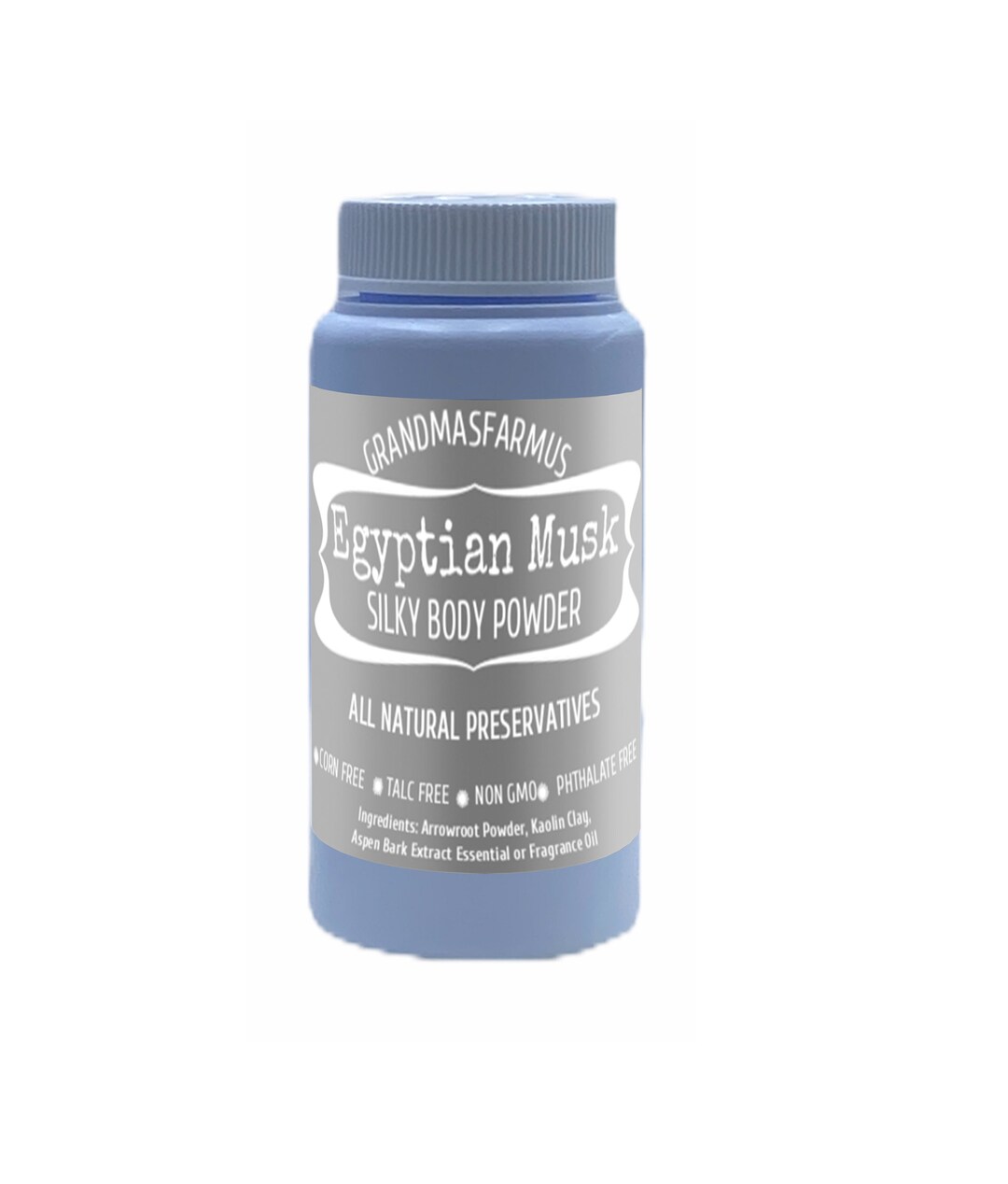 Egyptian Musk Natural Body Dusting Powder Talc Free Handmade GMO Free ...