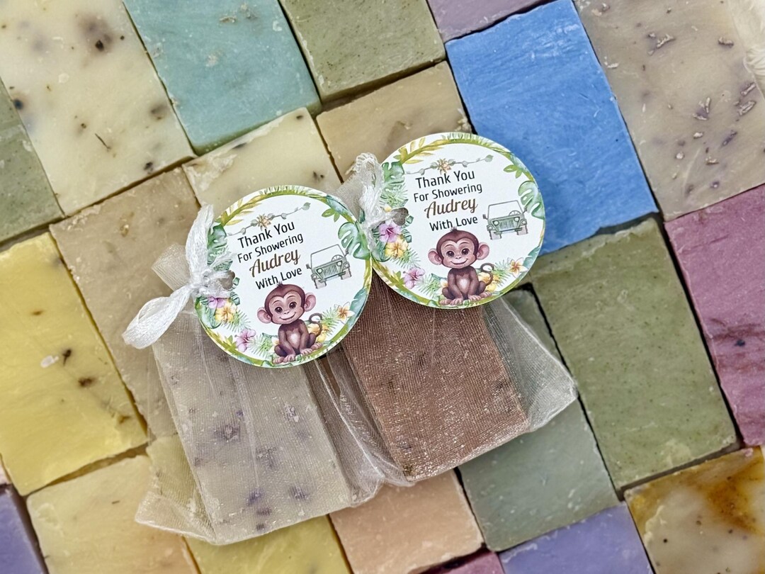 Monkey Soap Favors Safari Animal Soap Favors Wild One 1st Birthday ...