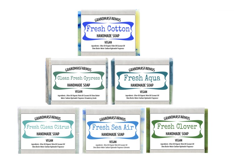 Handmade Soap Bars Pick Your Favorite Scents Artisan Soap - Etsy