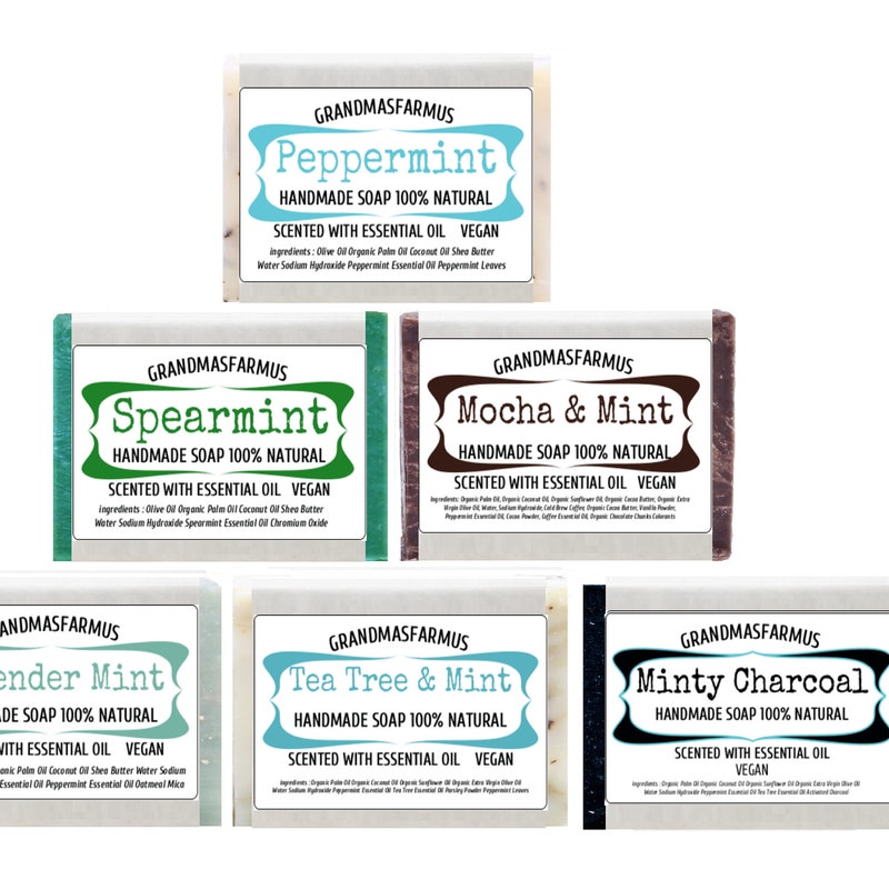 Mint Soaps - Etsy