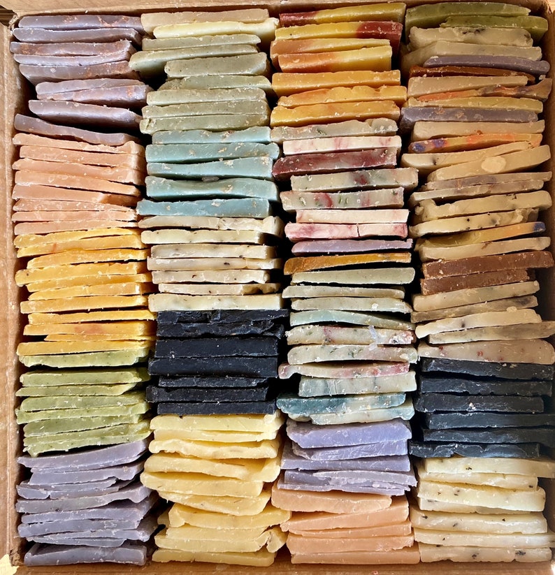 Very Thin Cut Handmade Soap Ends 25 50 100 150 200 Pieces Cold - Etsy