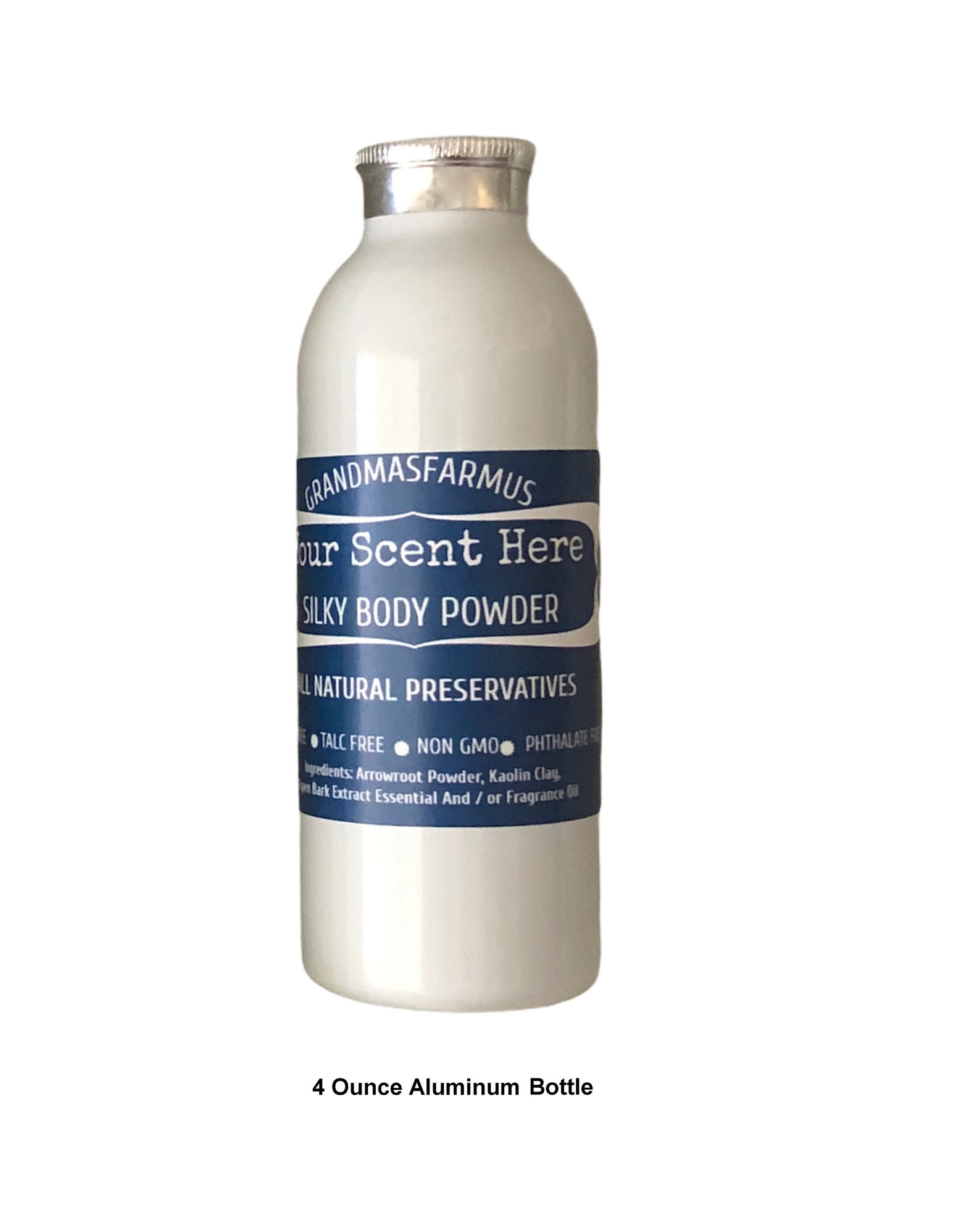 Natural Body Powder Pick Your Favorite Scent Corn Free Handmade Soft ...