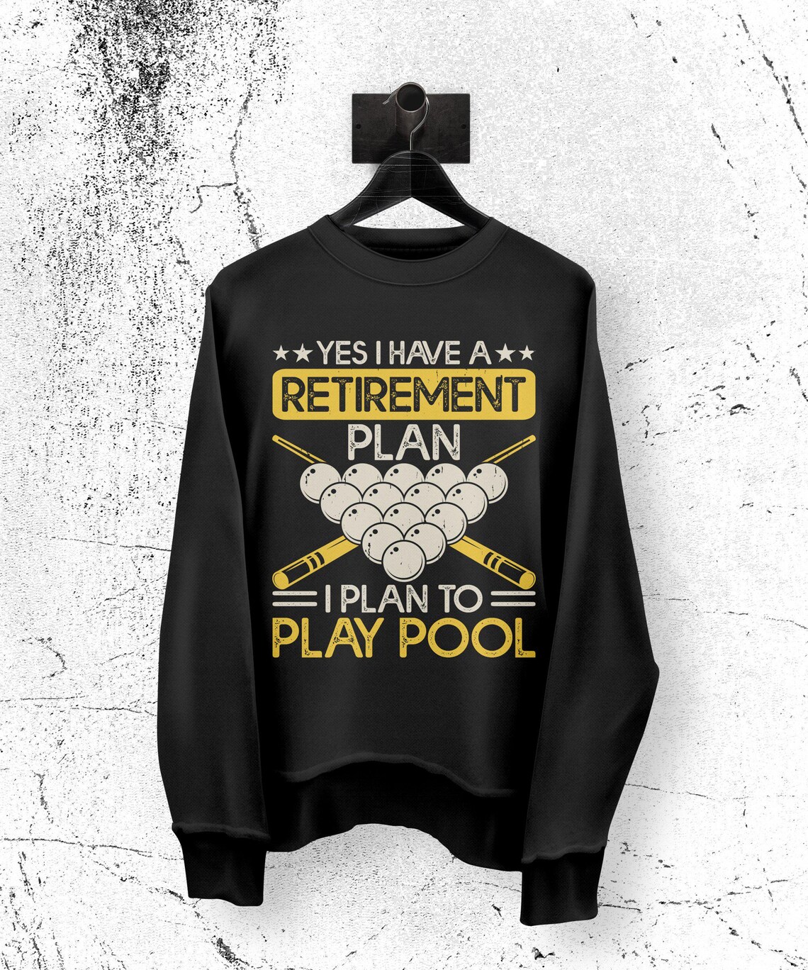 Pool Billiard Dad Retirement PNG, I Plan to Play Pool Retired Daddy SVG ...