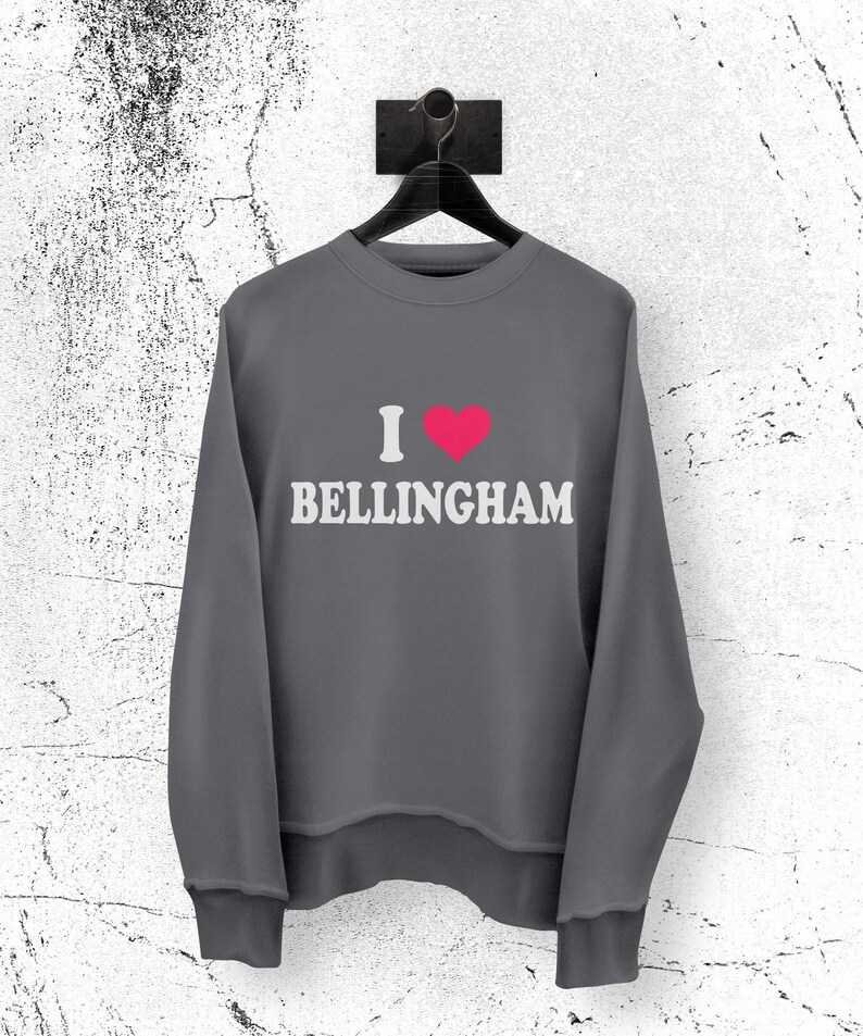 I Love Bellingham Shirt PNG, Bellingham First Name Tee Digital File, I ...