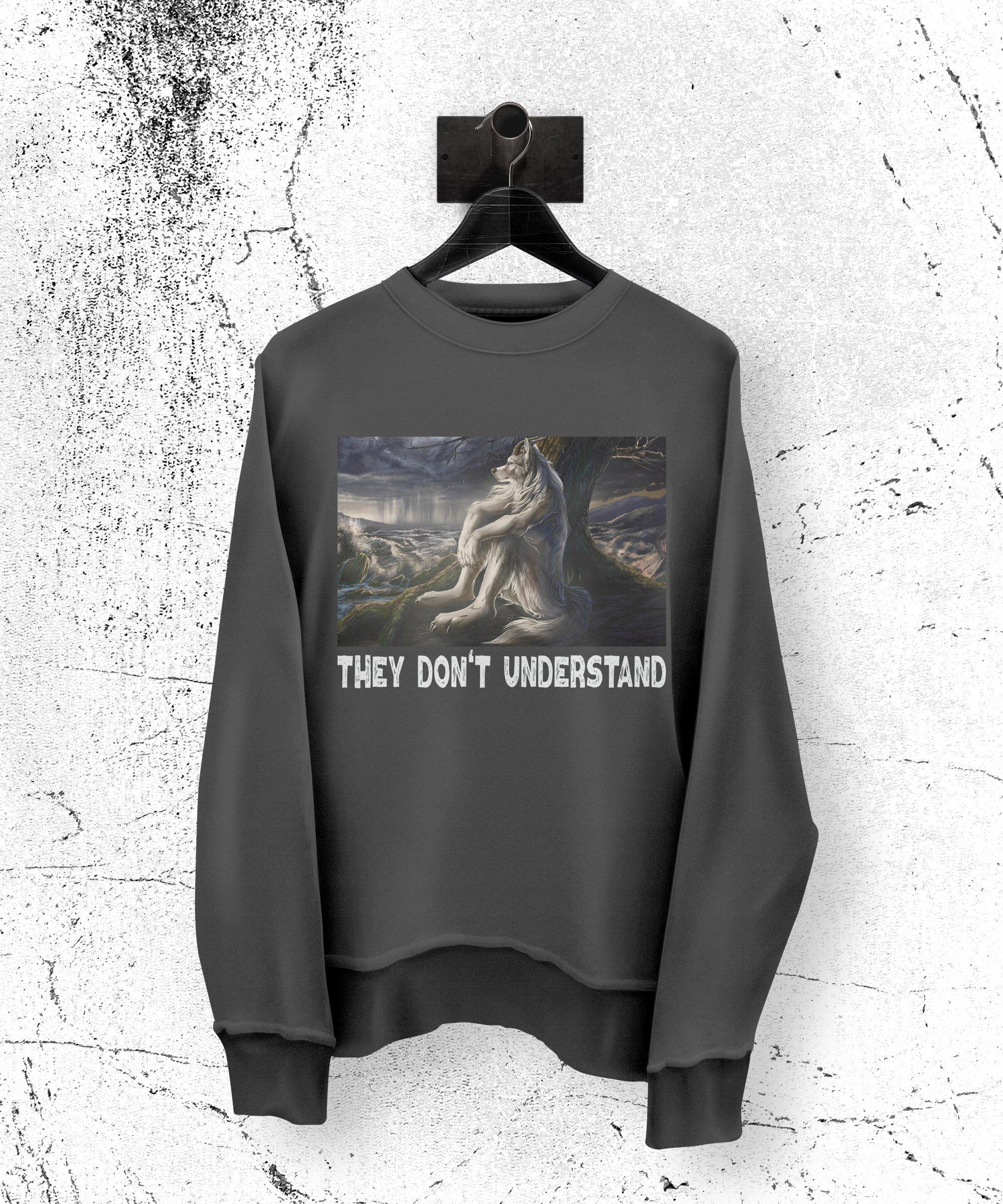 Sitting Werewolf PNG, They Don't Understand Tearing Wolf Digital File ...