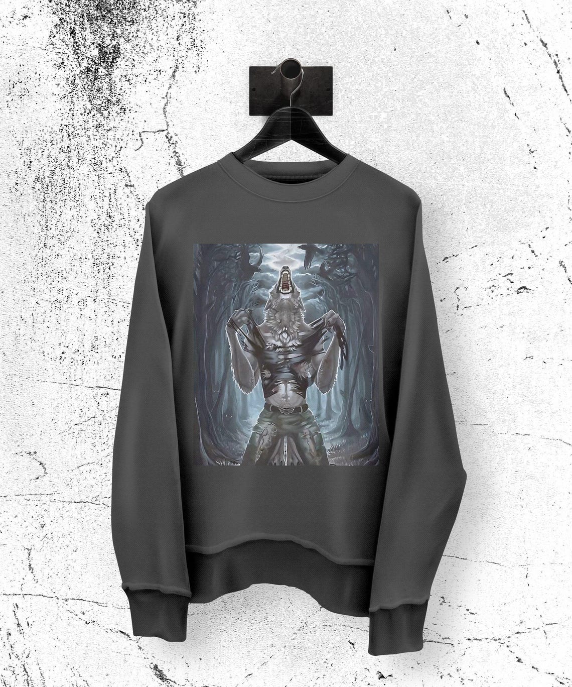 Screaming Werewolf PNG, They Don't Understand Tearing Wolf Digital File ...