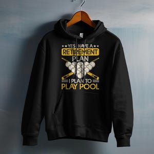Pool Billiard Dad Retirement PNG, I Plan to Play Pool Retired Daddy SVG ...