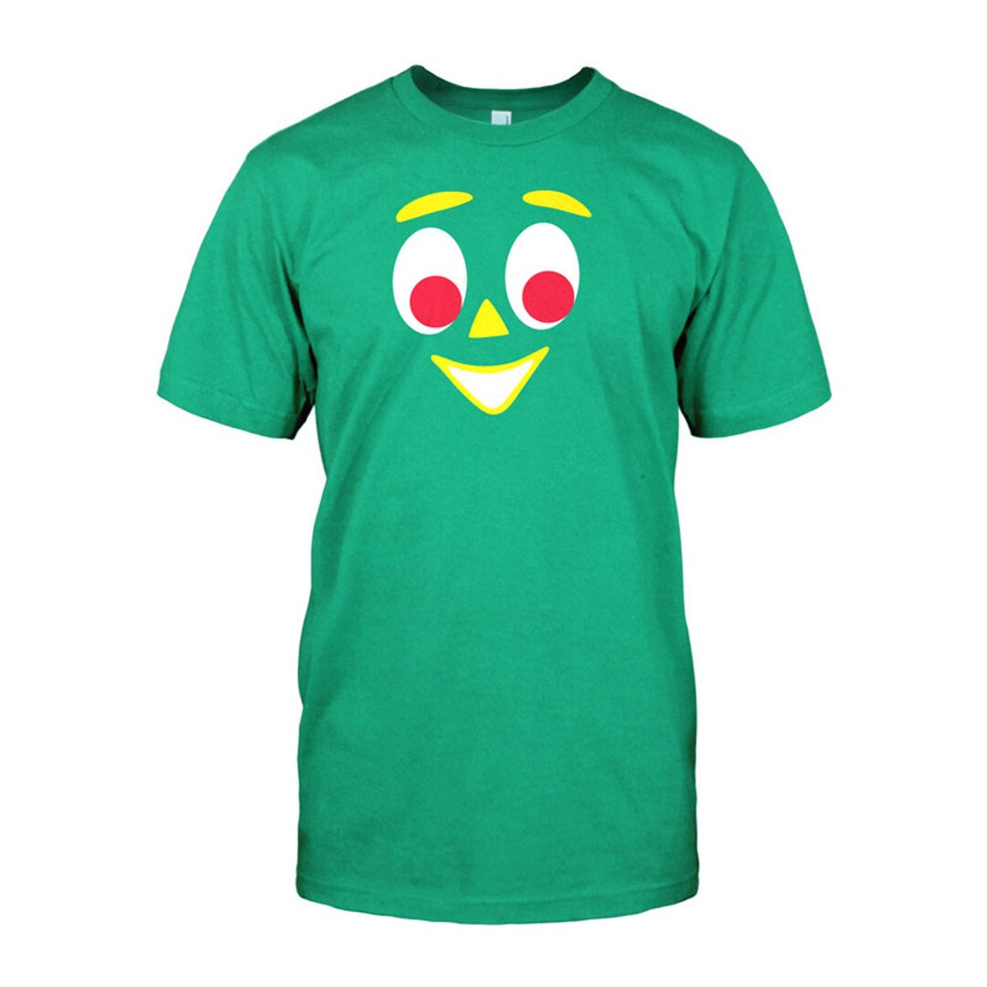Gumby Face T-shirt - SIZE XL - Etsy