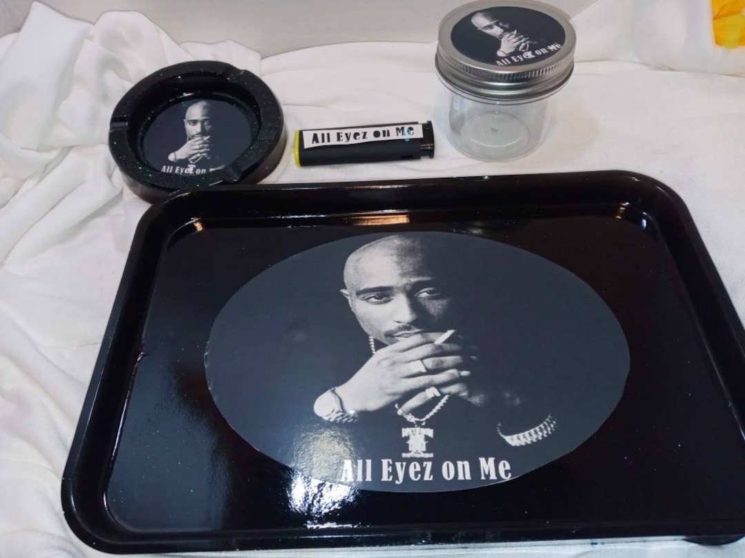 Tupac 4pc Rolling Tray Set - Etsy