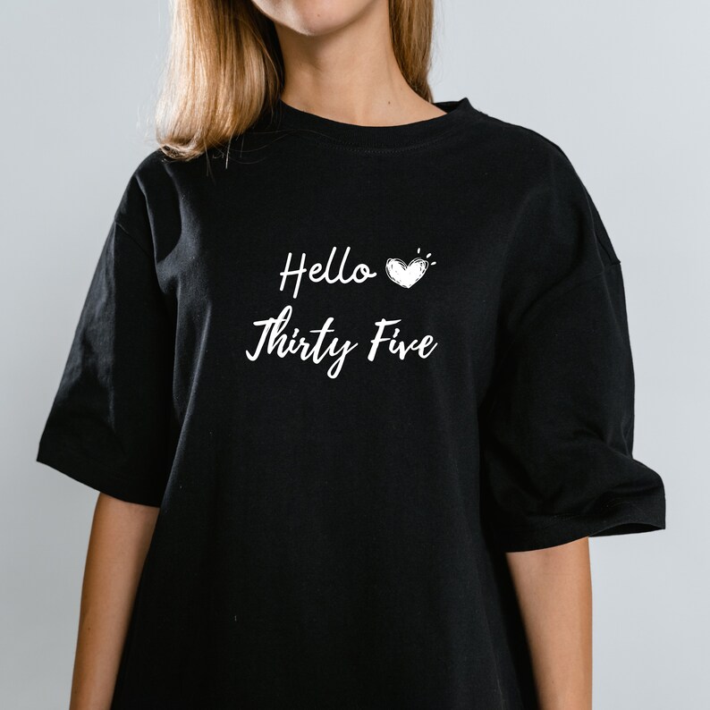 Hello Thirty Five SVG / 35th Birthday SVG / Cute Birthday SVG / Svg ...