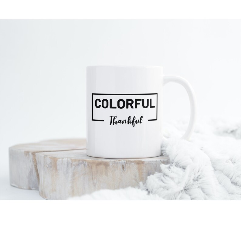 Colorful Thankful SVG / Digital File / Svg, Png, Jpg, Dxf, Pdf File ...