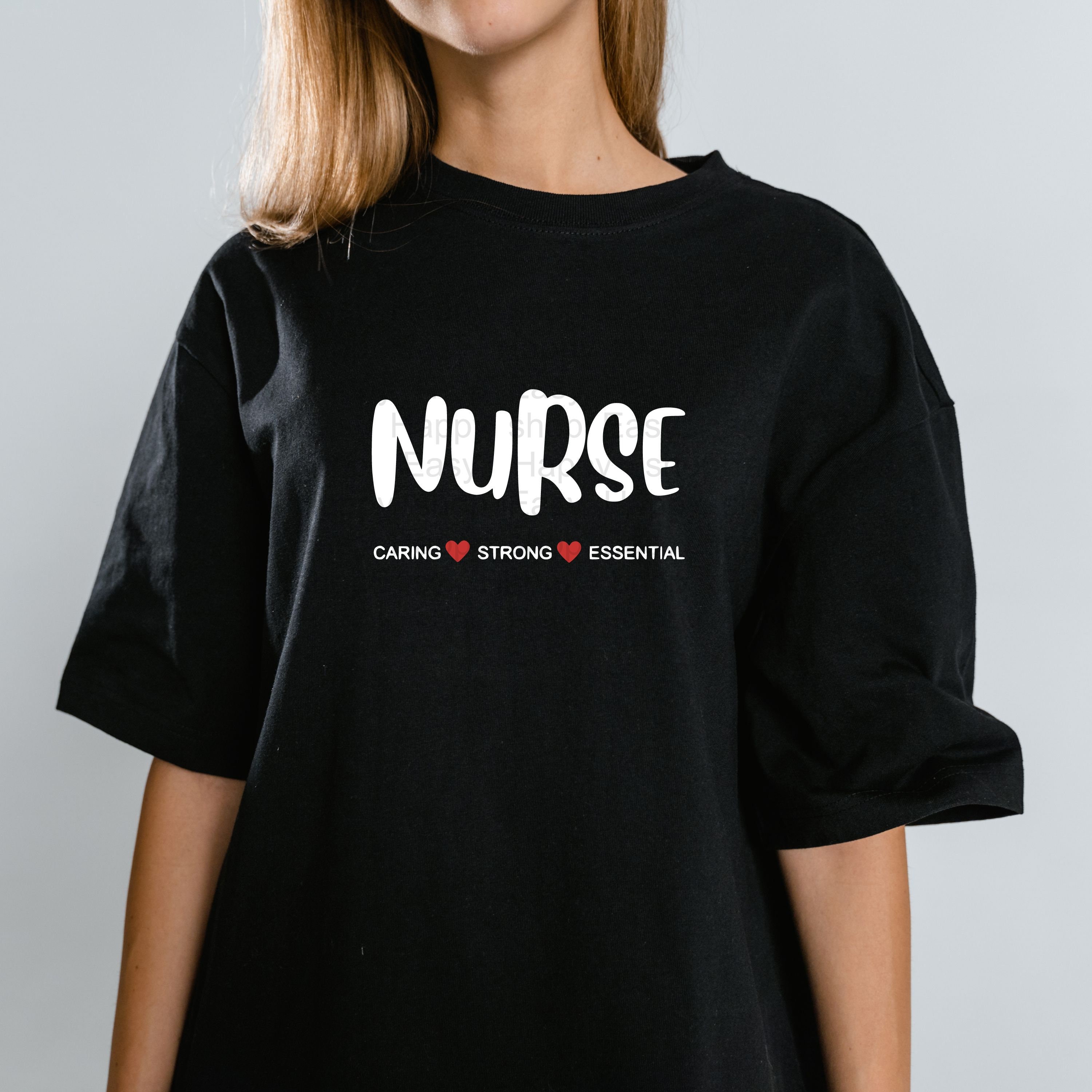 Nurse Caring Strong Essential SVG / Funny SVG / Svg Png Jpg - Etsy