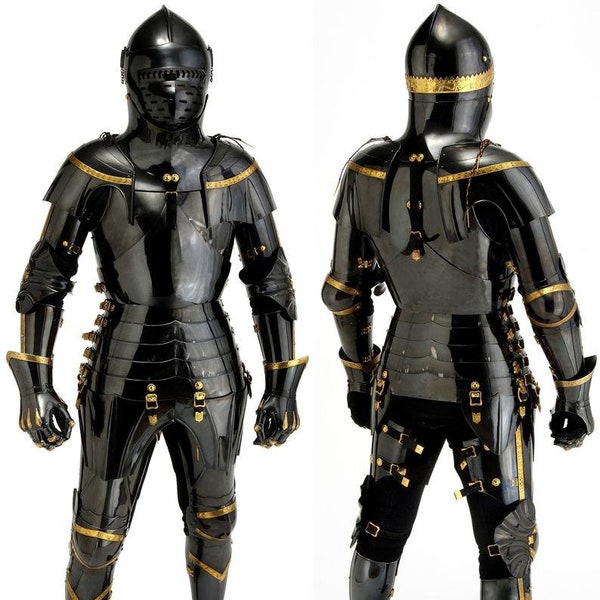 Black Knight Armor Suit - Etsy