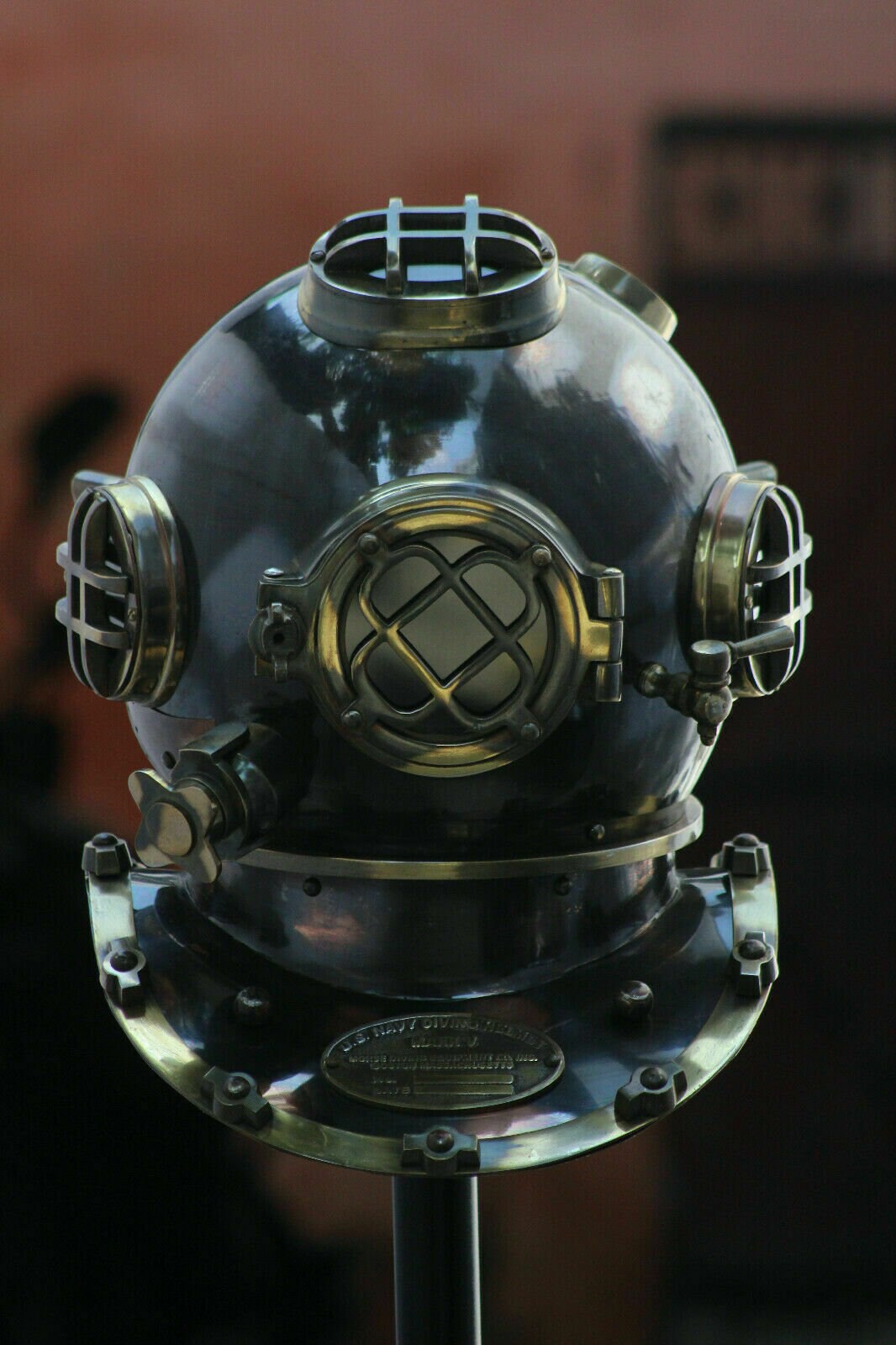 Diving Helmet US Navy Mark V Deep Sea Marine Divers Scuba SEA Divers ...