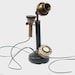 Old Retro Candlestick Phone Rotary Dial Home Office Decor Functional ...