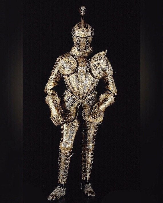 Medieval Parade Armor of Alessandro Farnese Full Armor Suit Replica ...