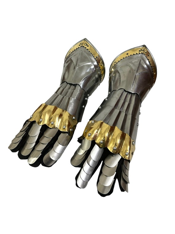 Medieval Warrior Steel Gothic Knight Style Warrior Fu… - Gem