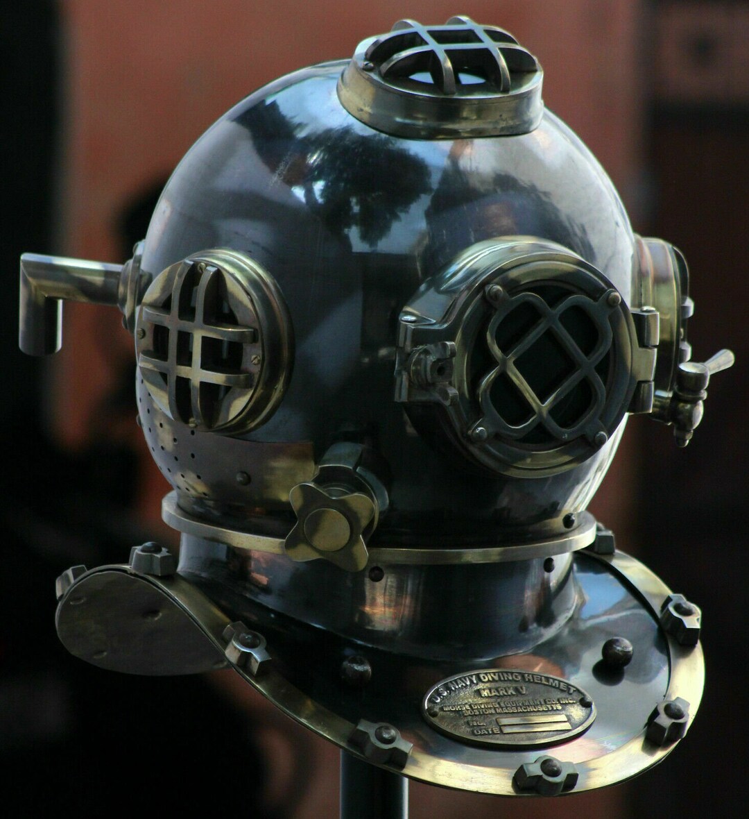 Diving Helmet US Navy Mark V Deep Sea Marine Divers Scuba SEA Divers ...