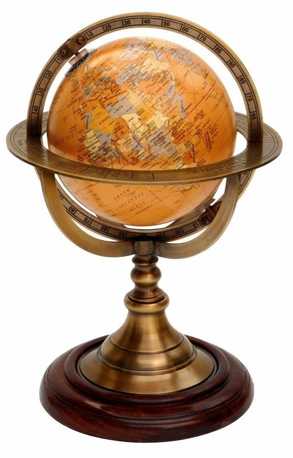 An Antique Desktop Globe - Etsy