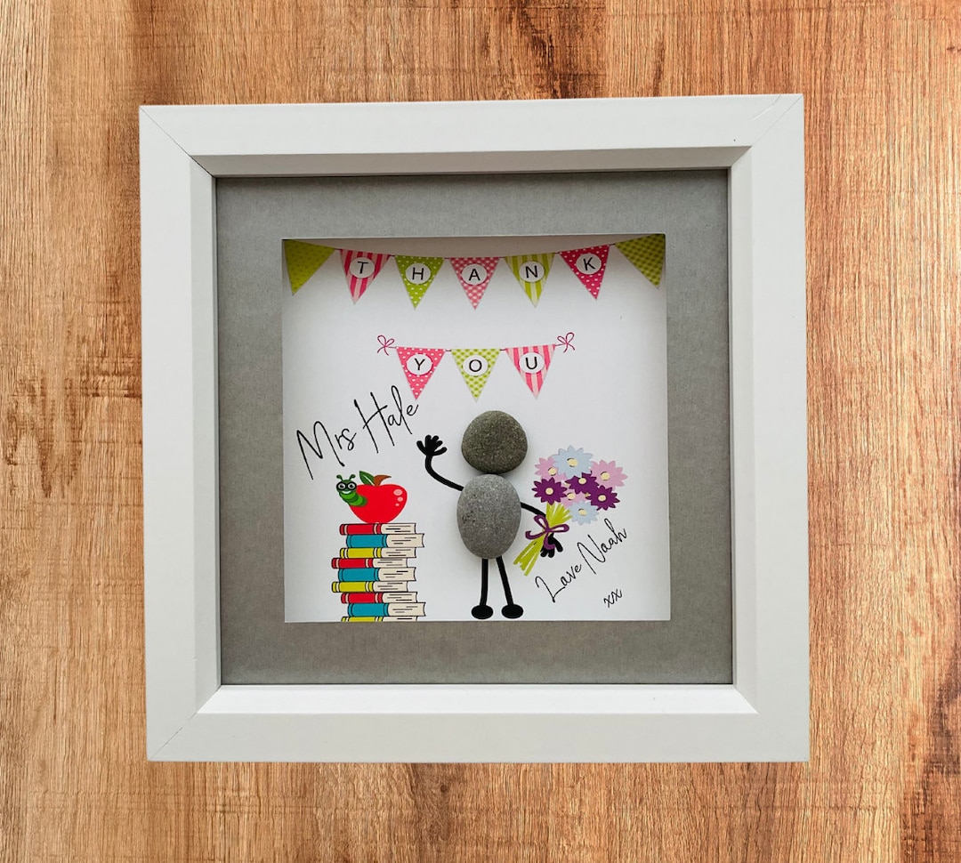 Personalised Teacher Thank You Gift, Nursery Teacher Appreciation ...