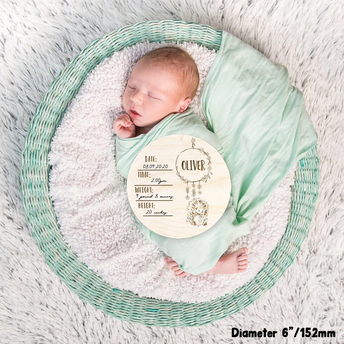 Hospital Welcome Sign Baby Announcement Plaque Newborn Name - Etsy