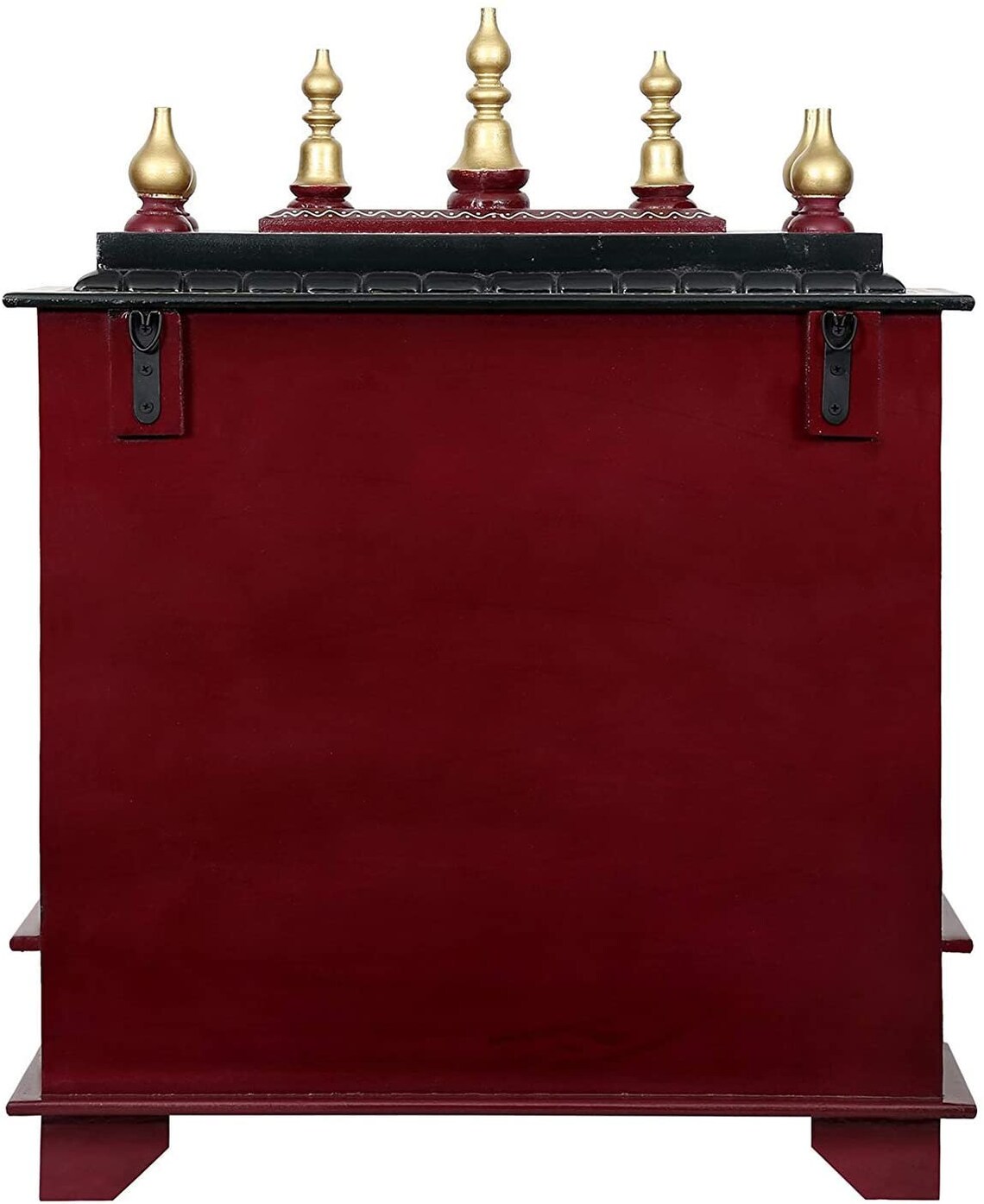 Goldman Indian Handicrafts Export Wooden Pooja Mandir large 24 X 12 X ...