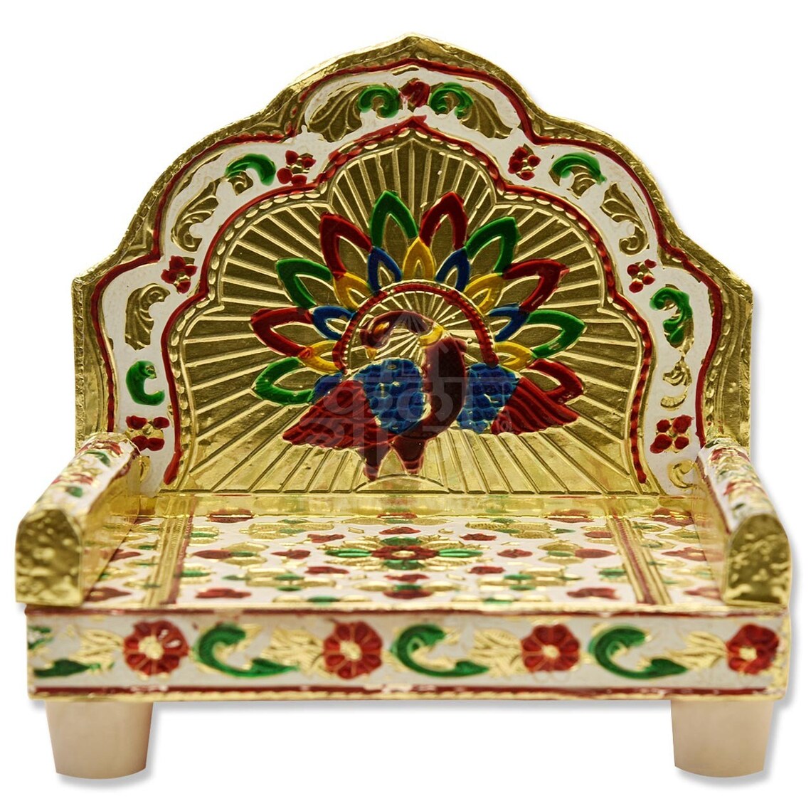 Goldman Indian Handicrafts Export Wooden Pooja Mandir large 24 X 12 X ...
