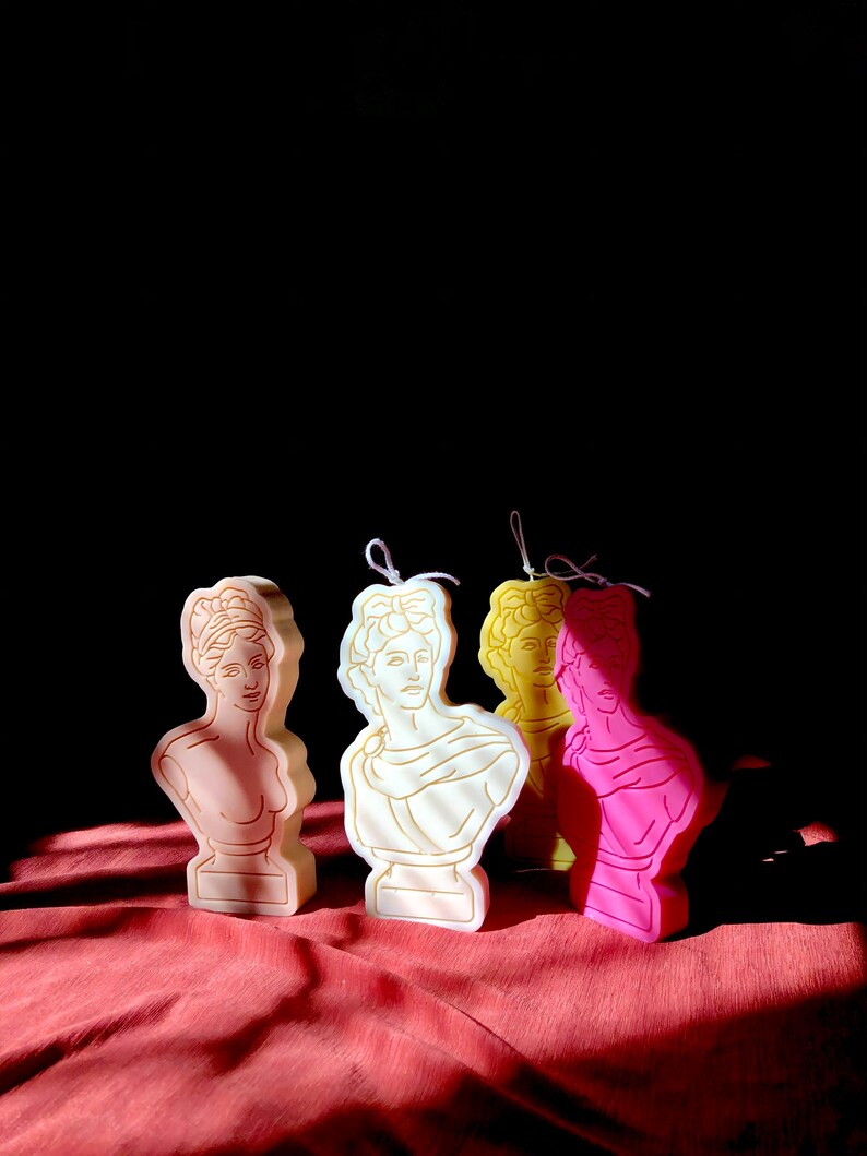 Apollo Candle/objet Candle/ Soy Candle/ Woman Candle Home - Etsy