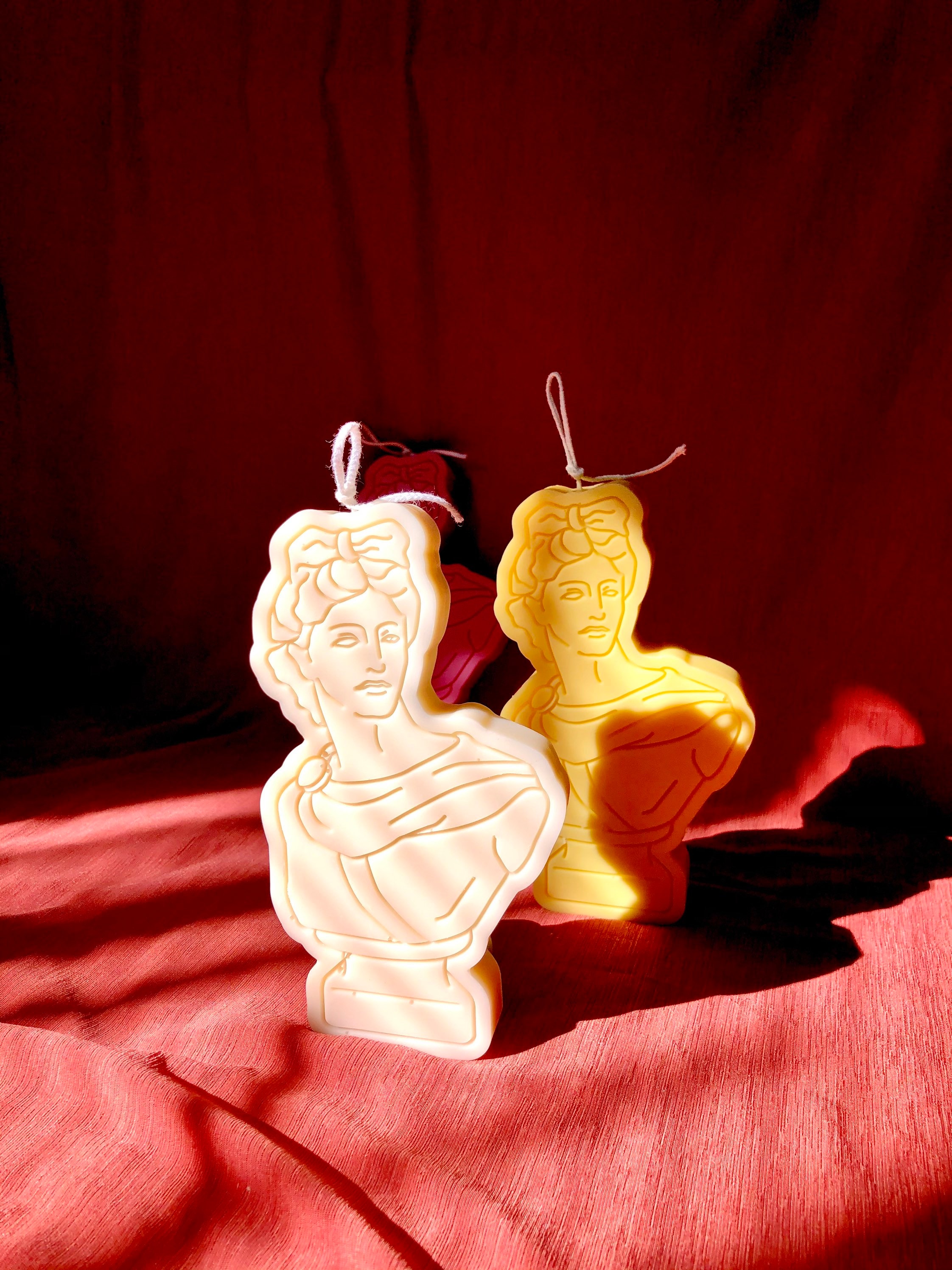 Apollo candle/objet candle/ soy candle/ woman candle home | Etsy