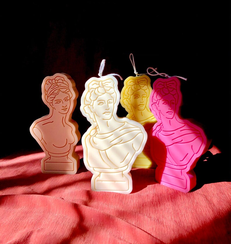 Apollo Candle/objet Candle/ Soy Candle/ Woman Candle Home - Etsy