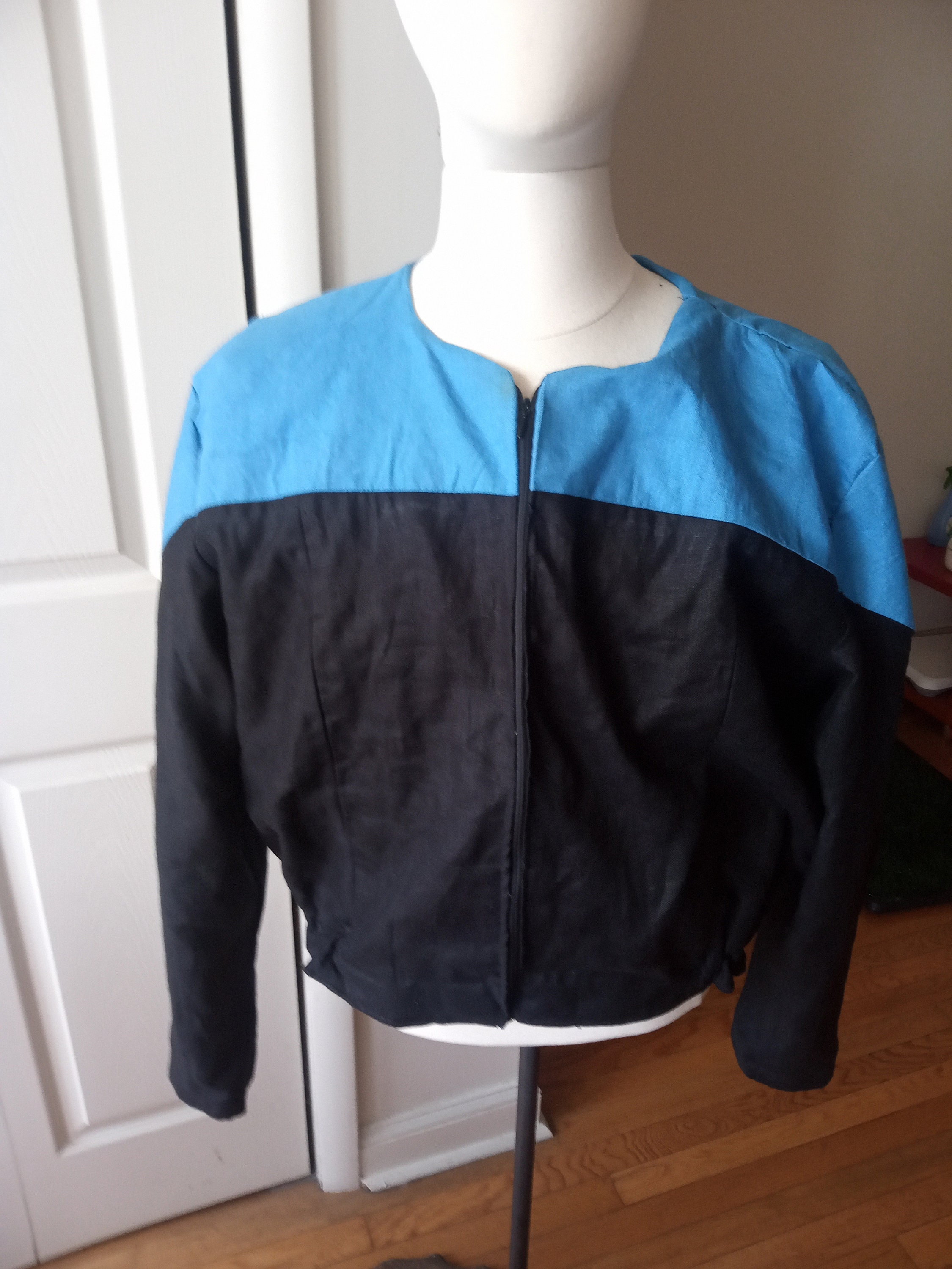Starfleet Uniform Jacket, Blue Voyager Style 2X/3XL - Etsy