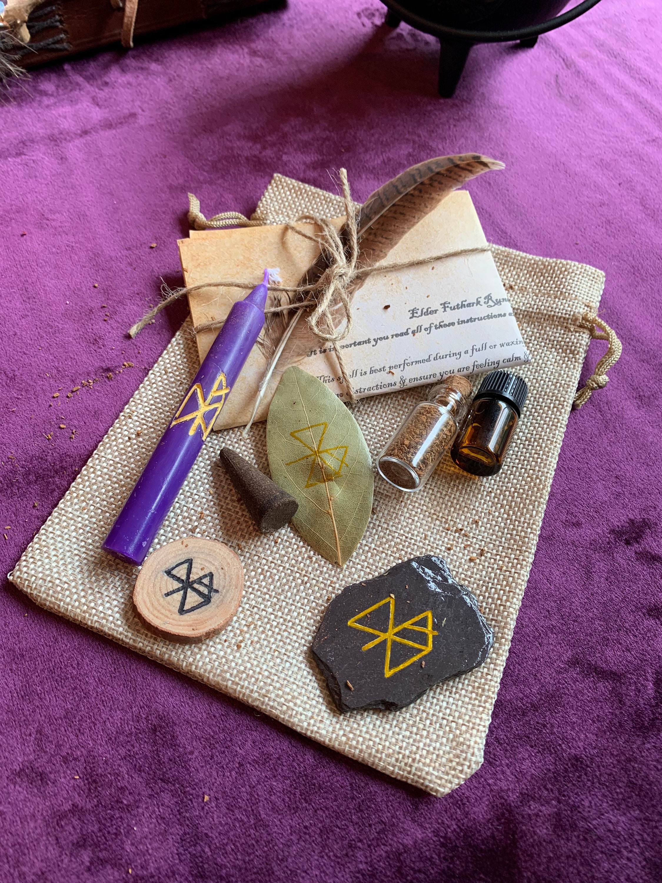 Money Wealth Spell Kit Wealth Talisman Spell Bag Spell - Etsy UK