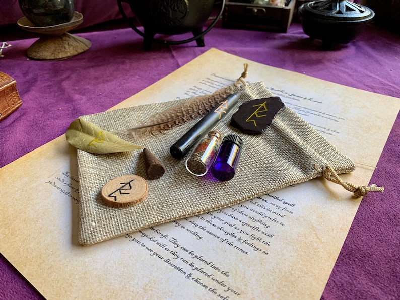 Justice Spell Kit Fairness Karma Spell Candle Magic Spell - Etsy UK
