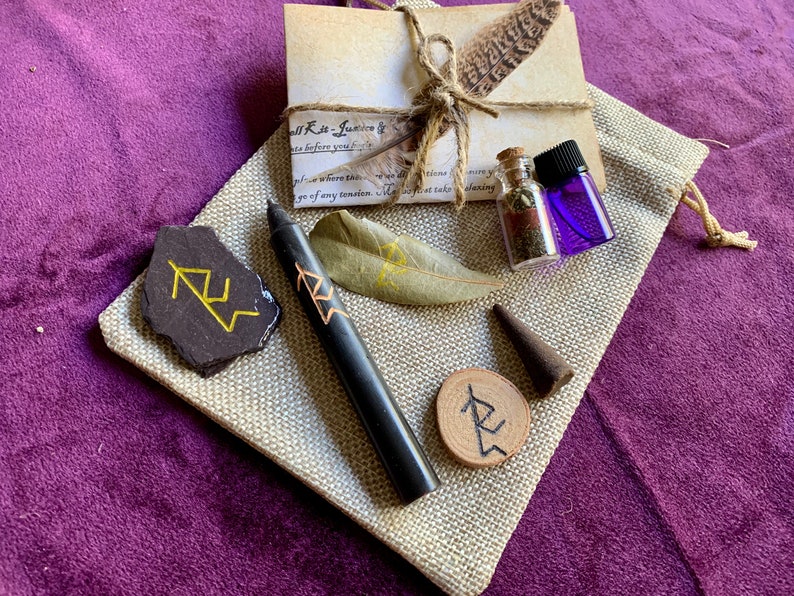 Justice Spell Kit Fairness Karma Spell Candle Magic Spell - Etsy UK