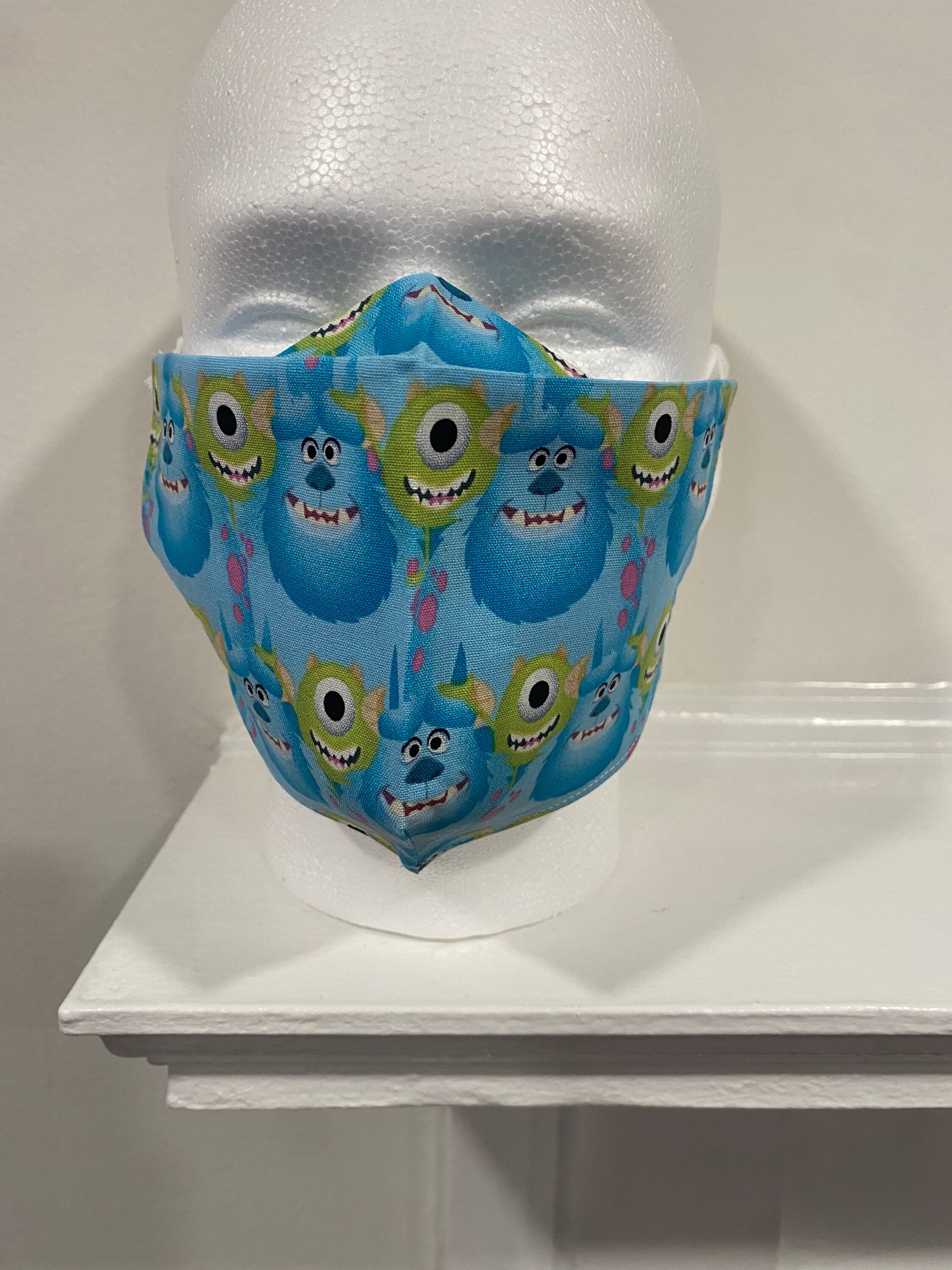 Monsters Inc Face Mask - Etsy