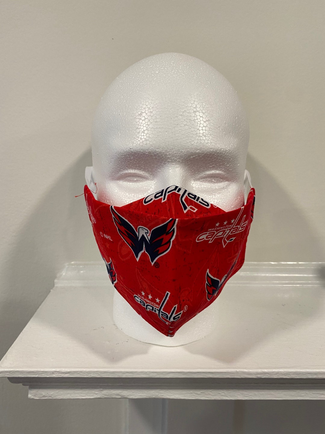 Sin niebla Mascarilla facial de Washington Capitals - Etsy España