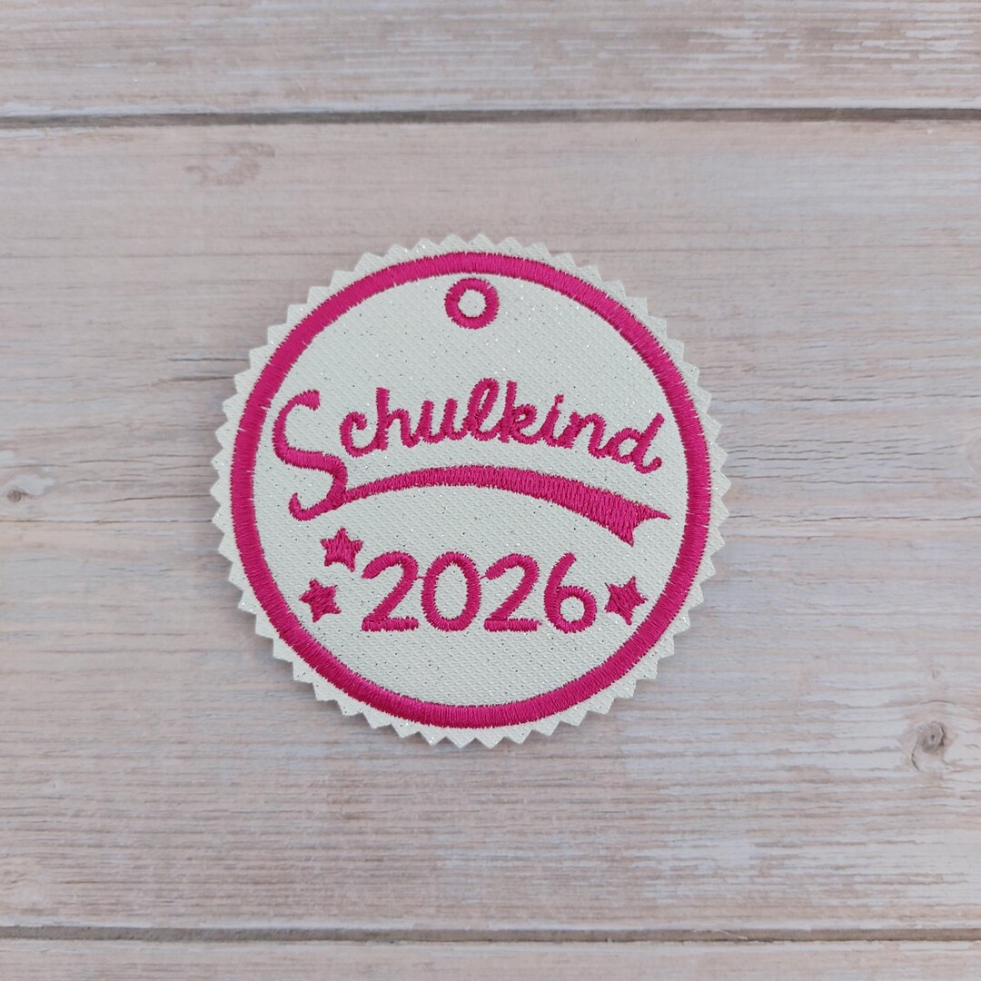 School Cone Tag 2026 GLITTER / Pink /gift Tag Back to School - Etsy