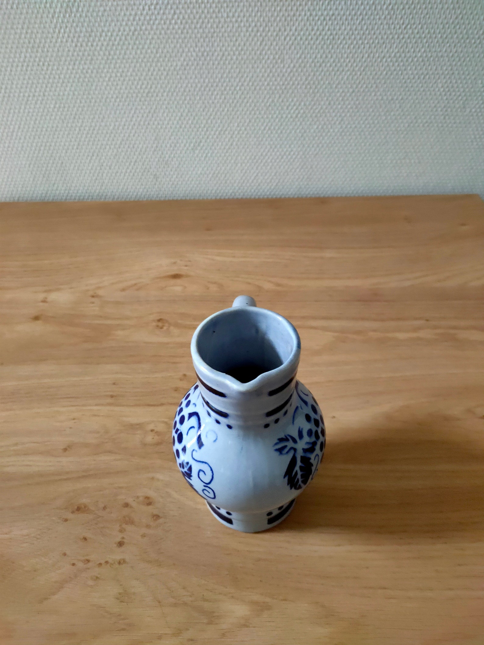 Glazed Stoneware Pitcher - Etsy