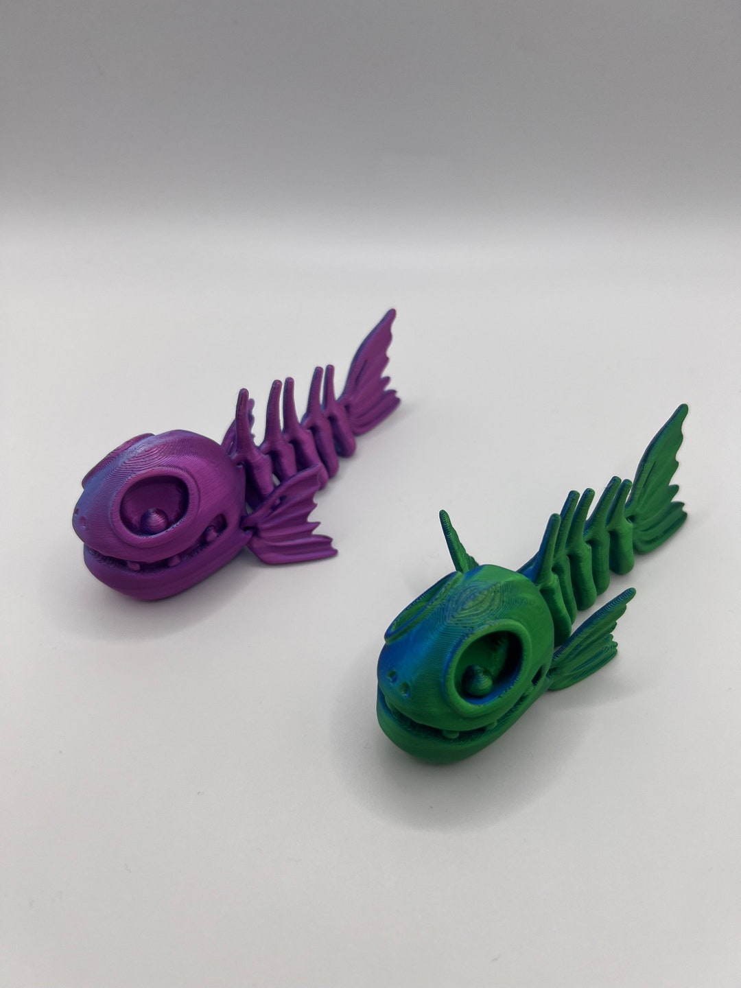 Fish Flexi Fidget Toy, 3D Printed Desk Toy, Unique Novelty Gift - Etsy