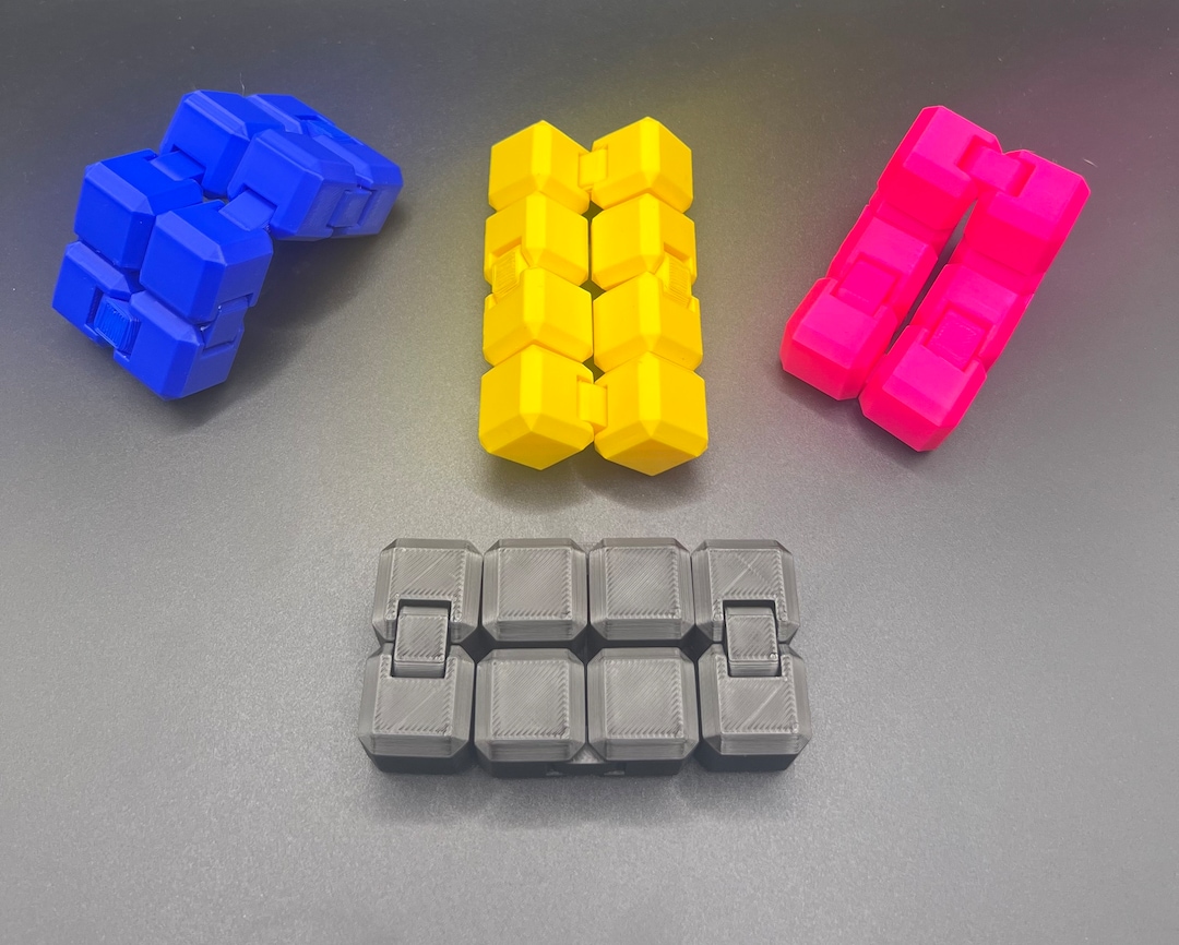 Fidget Infinity Cube, Sensory Stress Reliever, Desk Toy, Perfect Gift ...