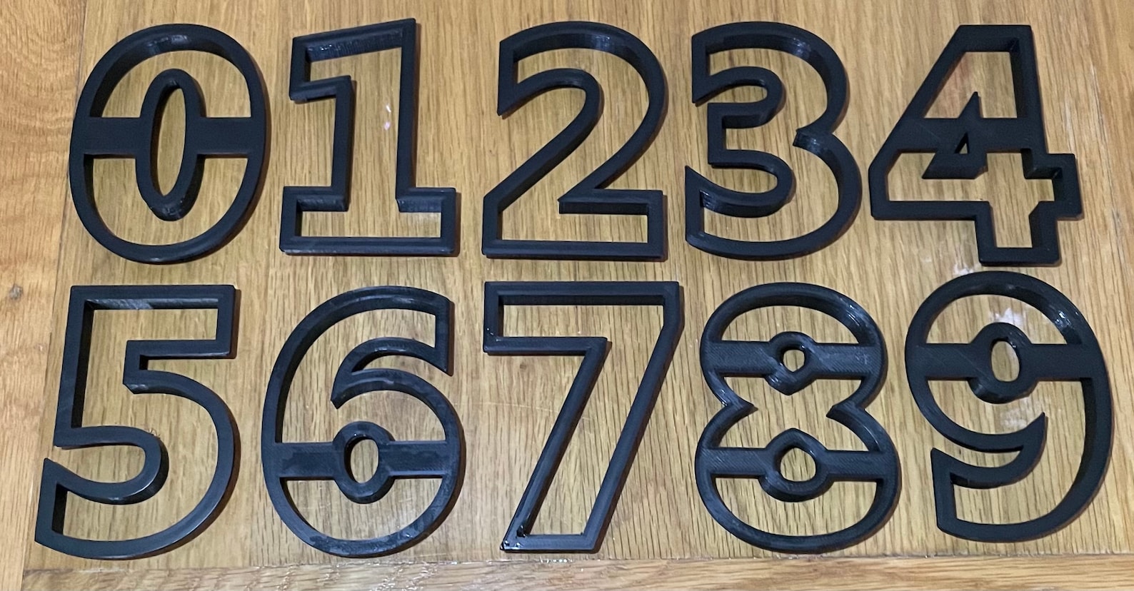 Number Cookie Cutters - Etsy UK