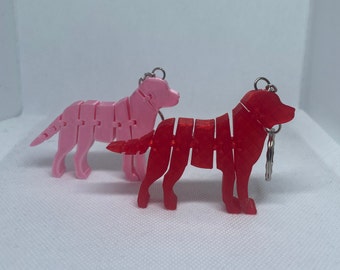 3d Printed Dog Keychain - Etsy